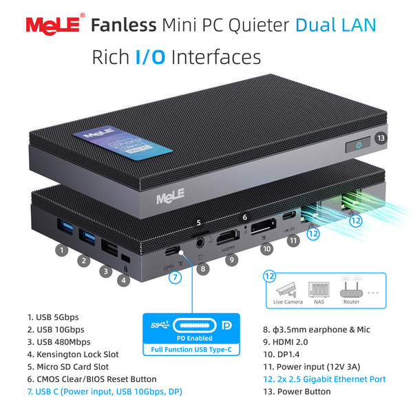 MeLE Store|Fanless Mini PC,PC Stick